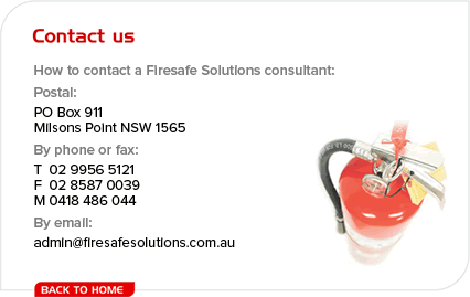 Firesafe Solutions - Contact Us